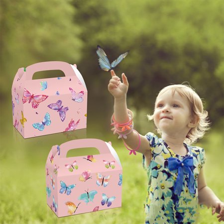 12 Pieces Insects Gifts Box Colorful Anniversary Birthday Party Cupcake ...