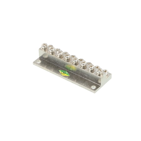 Terminal Grounding Bar Copper Strip 16 Positions for Electrical ...