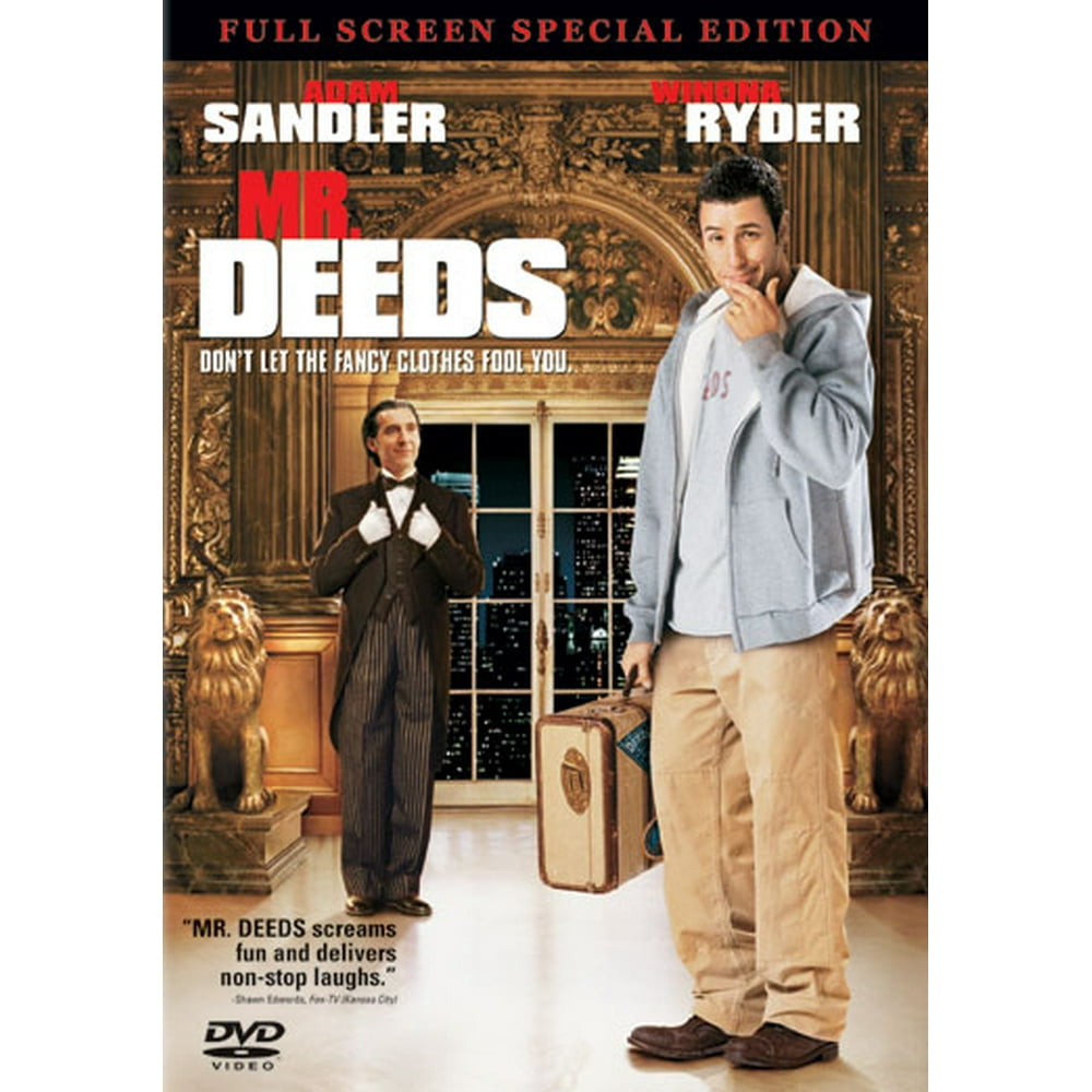 Mr. Deeds (DVD, 2002, Full Screen Special Edition) NEW - Walmart.com ...