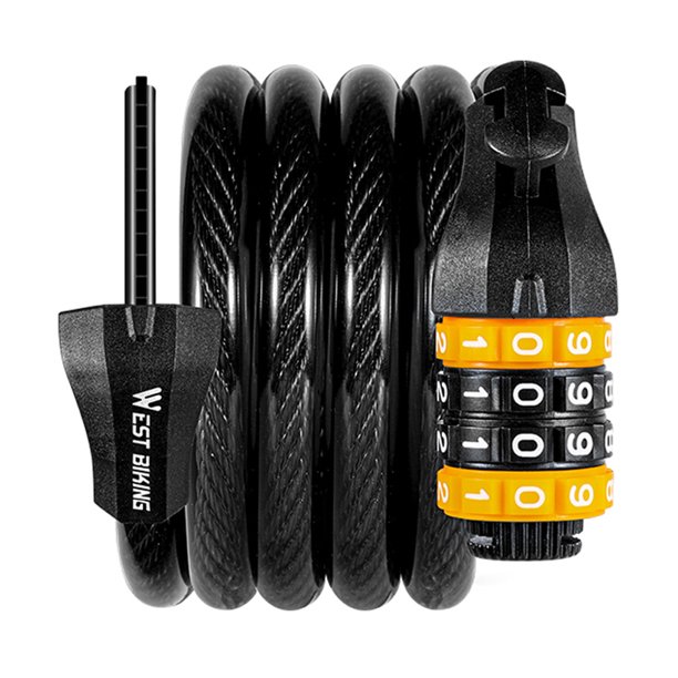 Candado para bicicleta Candado para cable de bicicleta Candado para rueda de bicicleta Antirrobo ...