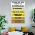 Urine Color Hydration Chart Poster Dehydration Urine Color Canvas for ...