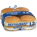 Lewis Bake Shop White Restaurant Style Buns, 21 oz, 12 Count - Walmart.com
