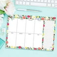 Floral Weekly Planner 2025, Undated Sheets To Do List Notepad, 7x10 ...