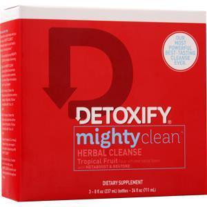 Detoxify Mighty Clean - Herbal Cleanse Tropical Fruit 3 bttls | Walmart ...