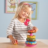 Learning Resources Smart Snacks Stack 'Em Up Doughnuts, Toddler ...