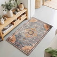 Area Rug 2x3ft Medieval Ethnic Style Turkish Texture Washable Area Rugs ...