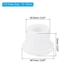 Uxcell Silicone Rubber Hole Plug Soft Flexible Stopper for 12-13mm Hole ...