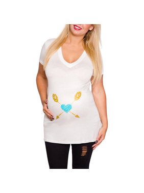 Maternity Graphic Tees - Walmart.com