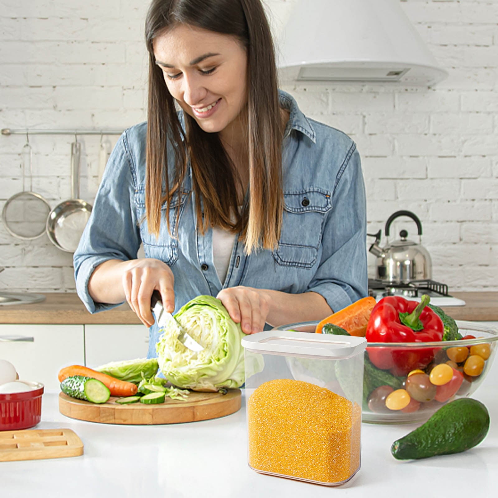 BeforeyaynSealed Can Food Plastic Coffee Kitchen Household Transparent ...