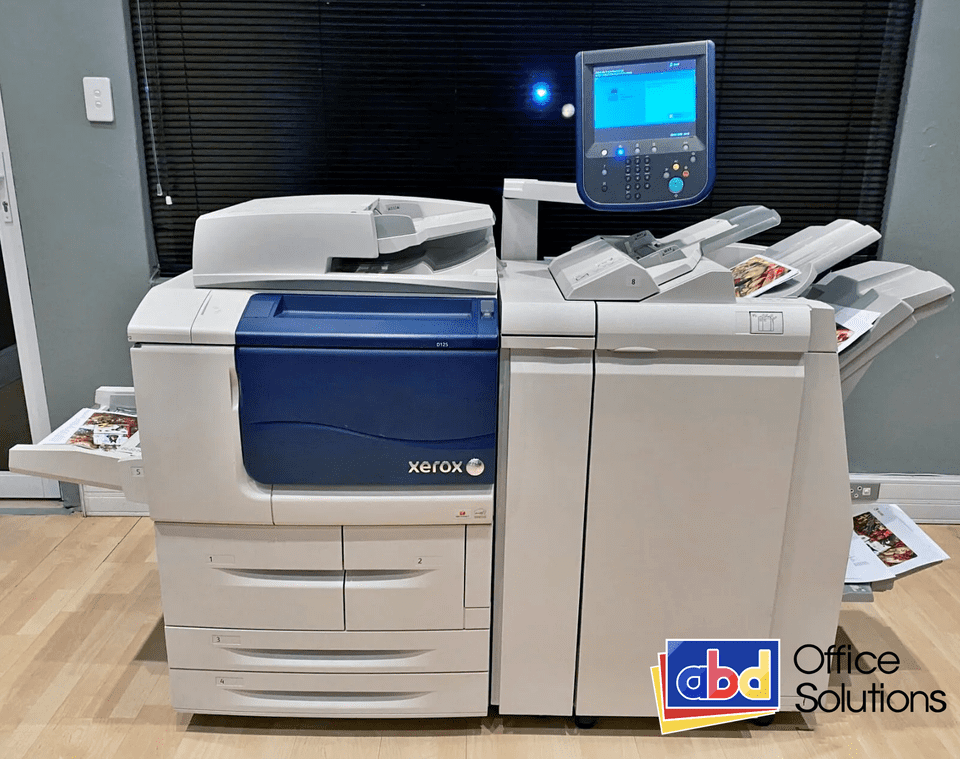Pre-Owned Used Xerox D125 Digital Monochrome Laser Production Printer ...