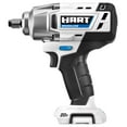 HART 20-Volt 1/2-inch Battery-Powered Brushless Impact Wrench (Battery ...