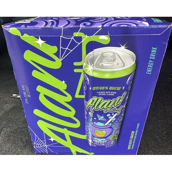 Alani Nu Energy Drink, 200mg Caffeine, Witch's Brew Flavor, 12 Oz Cans ...