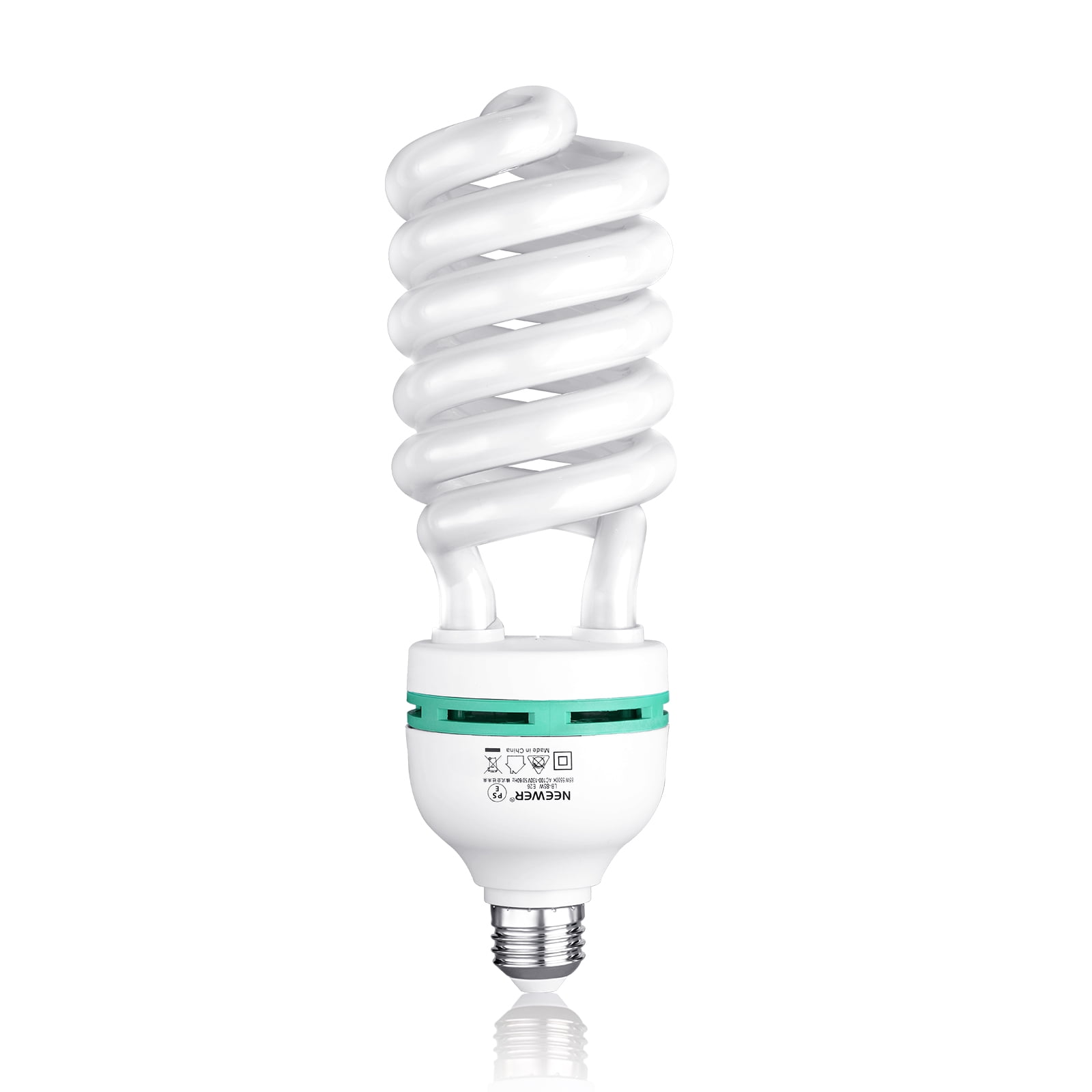 NEEWER E26 85W Full Spectrum Light Bulb， 5500K Daylight， 3250 Lumen ...