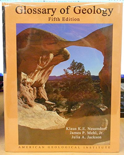 Pre-Owned Glossary of Geology (Hardcover) 0922152764 9780922152766 - Walmart.com