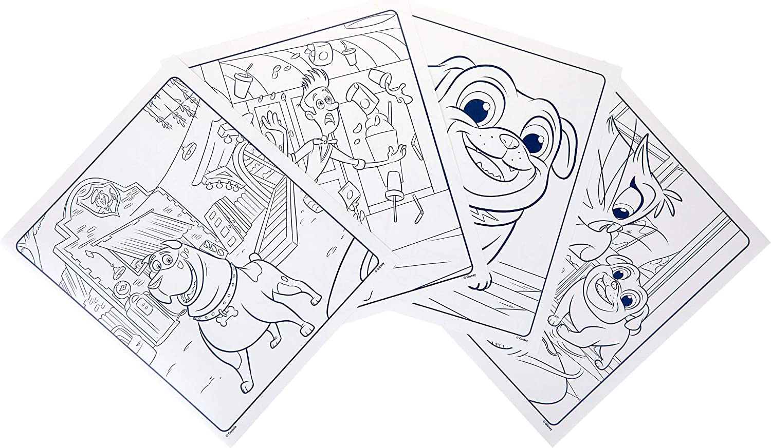 Buy Crayola Puppy Dog Pals, Color Wonder Book, 18 Mess Free Coloring ...