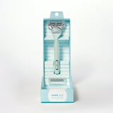 Joy Female Razor Handle with 2 Blade Refill Cartridges, Teal - Walmart.com