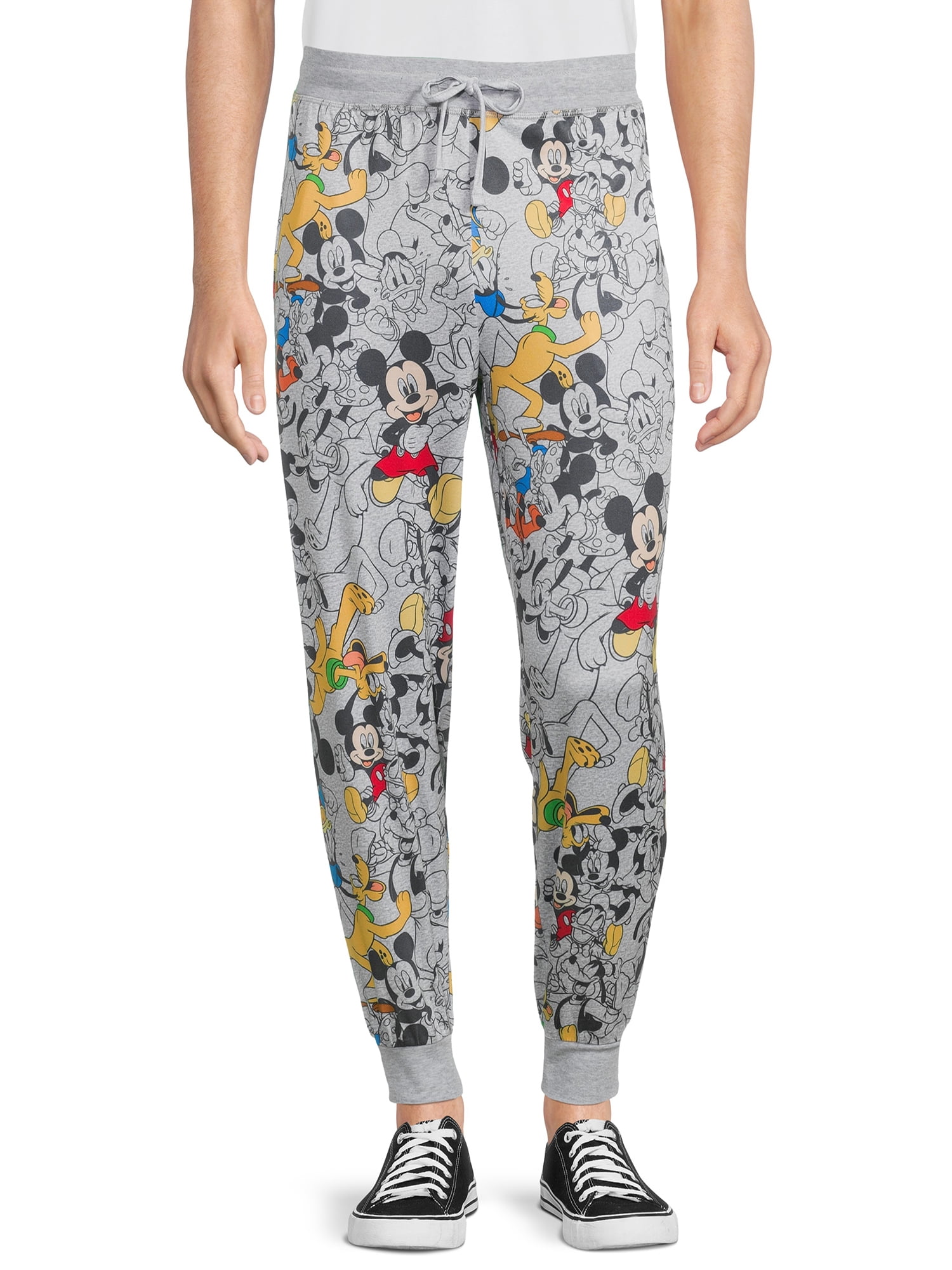 Disney Mickey and friends Men's All Over Print Poly Pant - Walmart.com