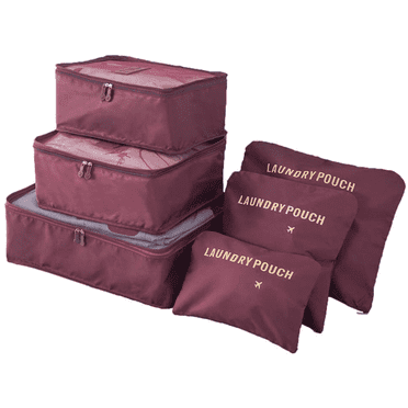 The Home Edit Expandable Travel 3 Piece Packing Cubes, Lavender ...