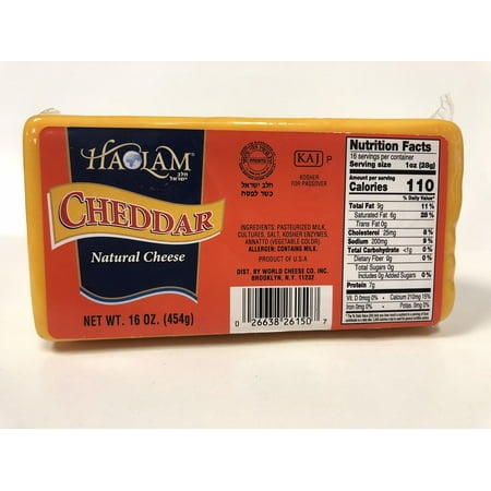 Haolam Cheddar Natural Cheese, Cheddar - Walmart.ca