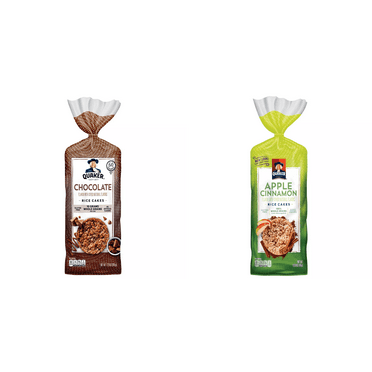 Drizzilicious Mini Rice Cakes Birthday Cake - Rice Crisps, Healthy ...