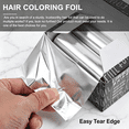 CCOCC 2026 New 3 Rolls Highlighting Tin Foil Hair Foils Aluminum Foil ...