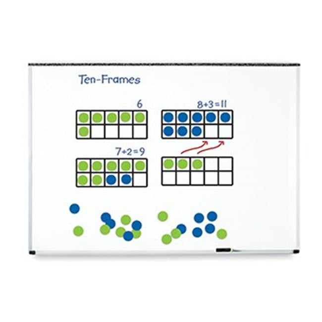 GIANT MAGNETIC TEN FRAME SET 4 - Walmart.com