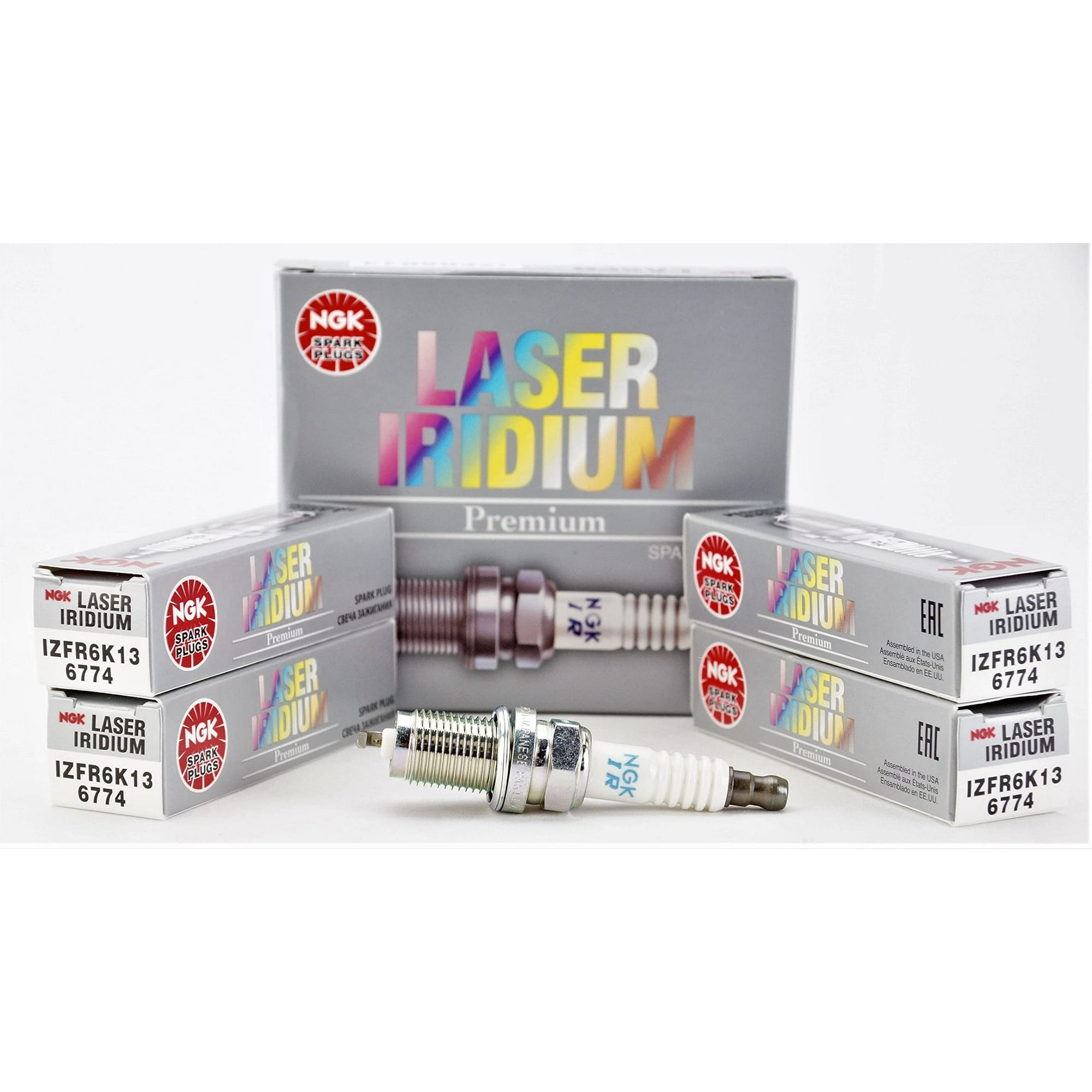 Click here for Ngk # 6774 Laser Iridium Premium Spark Plugs Izfr6... prices