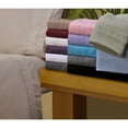 Impressions Fogarty Embroidered Microfiber Deep Pocket Sheet Set with ...