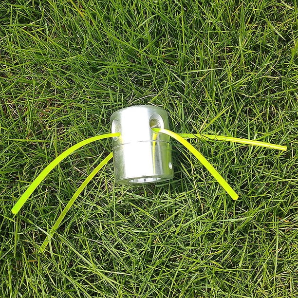 Universal Aluminum Brush Cutter Head Nylon Line Grass Trimmer Head (2x ...