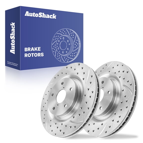 AutoShack Front Brake Rotors for Subaru, Forester 2019-2025 Outback ...