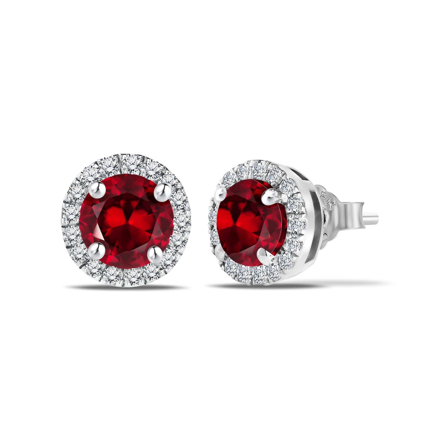 Click here for Jeenmata 3 Carat - January Garnet Birthstone Halo... prices
