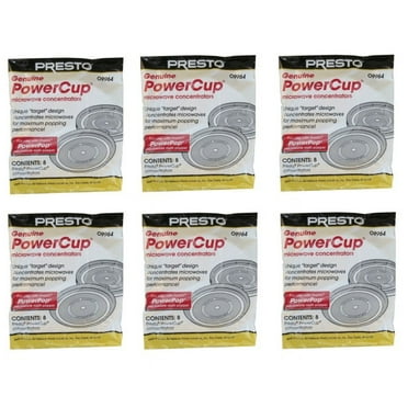 Presto Genuine Power Cup Microwave Concentrators for Popcorn Popper ...