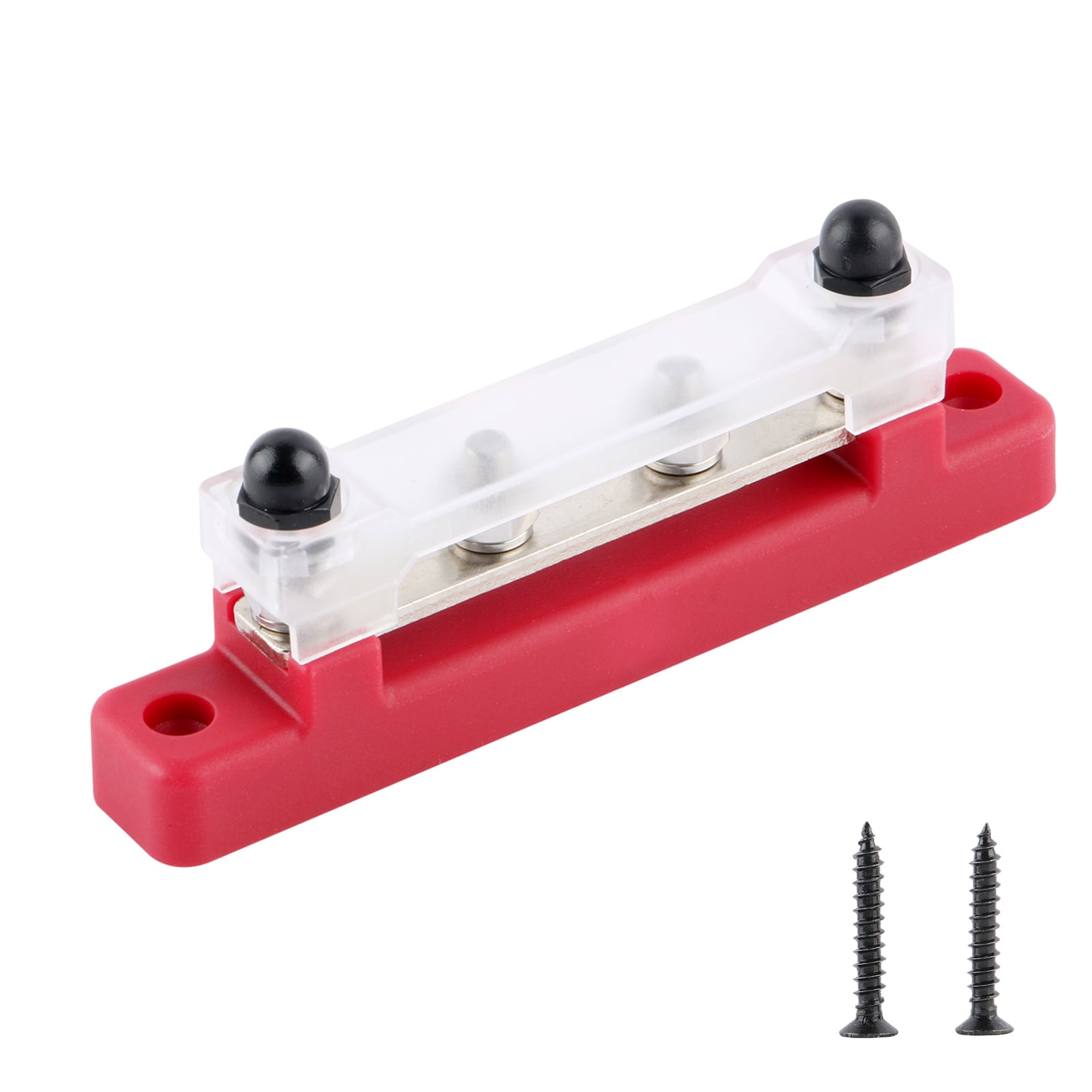 Carevas Bus Bar M6*4 Single-row Nylon Base BusBar Block with Cover ...