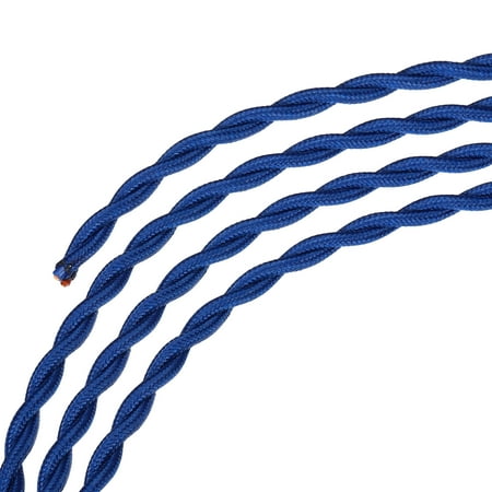 Uxcell Twisted Cloth Covered Wire 2 Core 18AWG 10m/32.8ft,Electrical ...