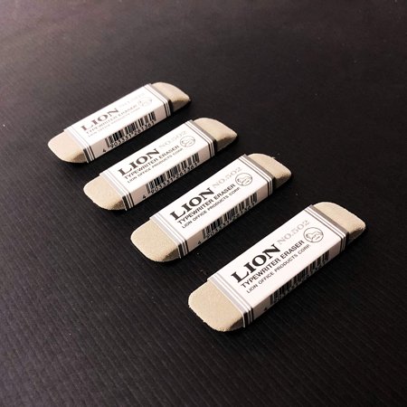 Lion Typewriter Eraser Eraser (502-4P) | Walmart Canada