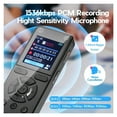 Digital Recorder Mini Recorder Upgraded Small Recorder with MP3&USB for ...
