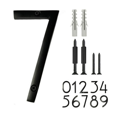 Village Wrought Iron Number Decorative 7 Small - Walmart.com