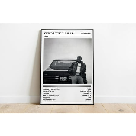 UPC 450005005980 - Vesco Kendrick Lamar Gnx Album Poster: Rap Music ...