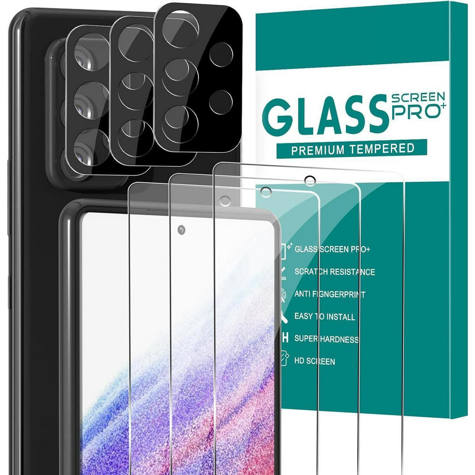 Click here for Werleo [3+3 Pack] Glass Screen Protector For Samsu... prices