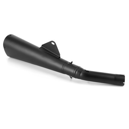 Exhaust Slip-on Muffler Exhaust Mid-pipe Exhaust Tail Middle Pipe Tube ...