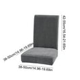 Ihhxva Velvet Stretchable Chair Covers, Removable and Washable Elastic ...