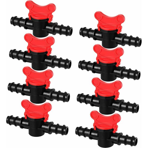 Válvula de conmutación de riego por goteo Válvulas de compuerta para grifo de doble púas macho ...