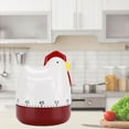 Uxcell Cute Egg Shaped Loud Mechanical Kitchen Timer, Chicken Design ...