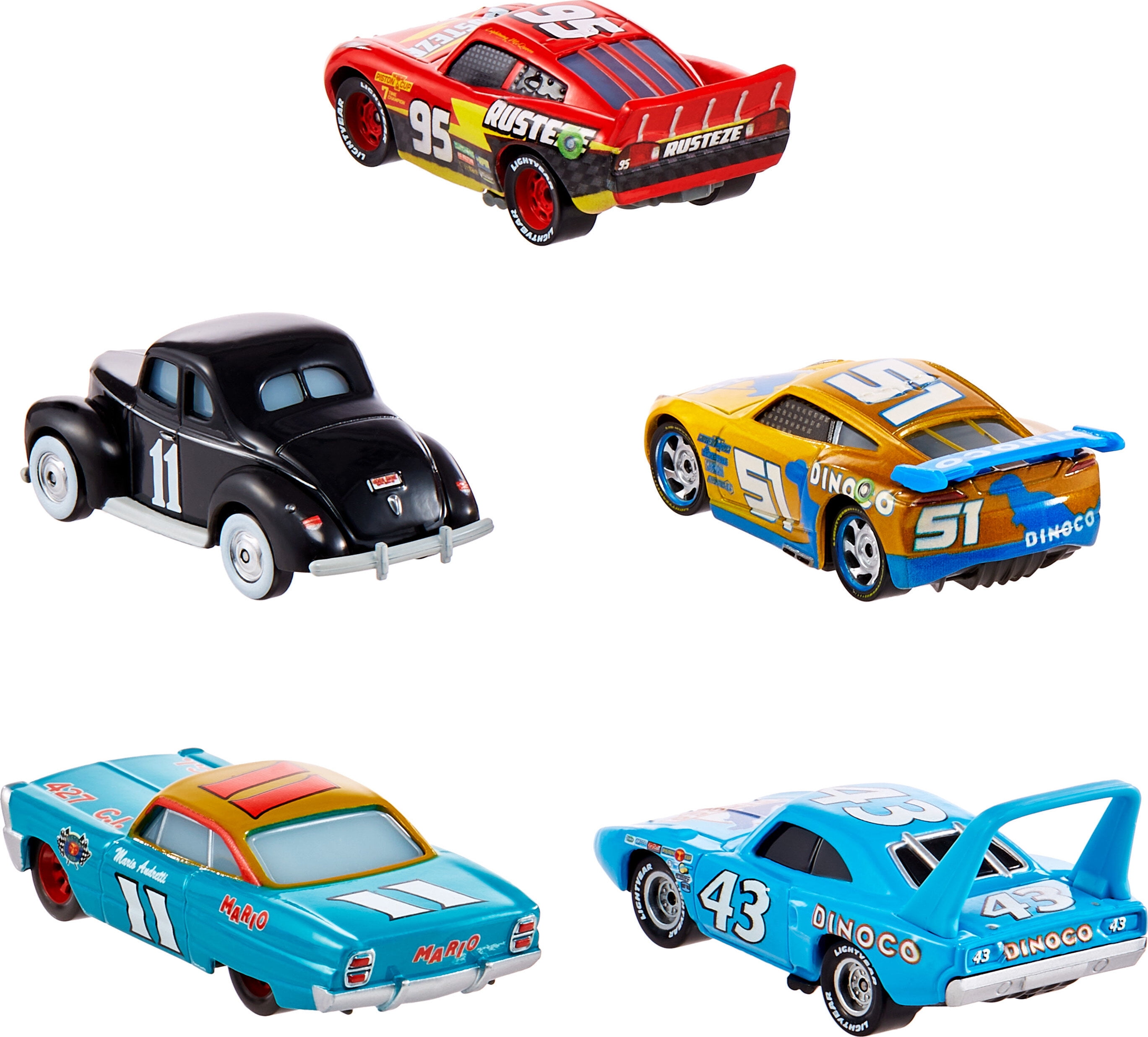 Disney Pixar Cars NASCAR Through the Years 5-Pack Nepal | Ubuy
