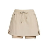 Avia Women's Lifestyle Sport Hiking Skort With Adjustable Drawstring ...