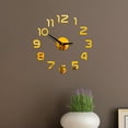 digital wall clock battery operated silent clock DIY Wall Clock 3D ...
