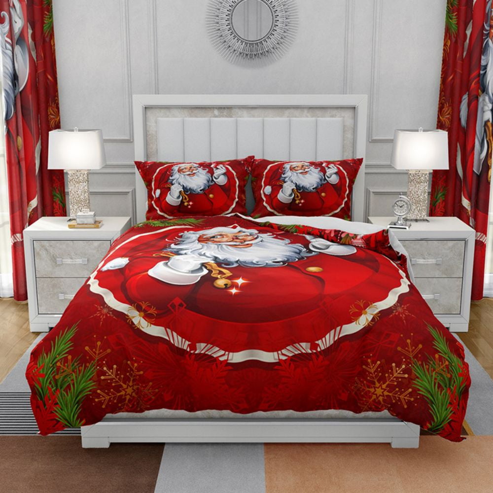 3D Christmas Day Tree Print Twin Full Queen King Size Cute Soft Bedding ... 3D Christmas Day Tree Print Twin Full Queen King Size Cute Soft Bedding ...