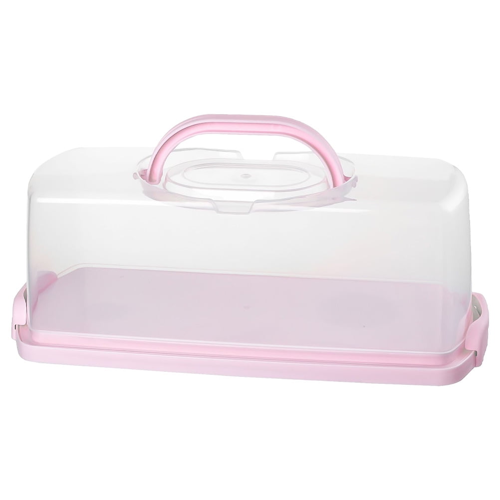 HOMEMAXS Portable Cake Box Toast Bread Wrapping Box Plastic Bread ...