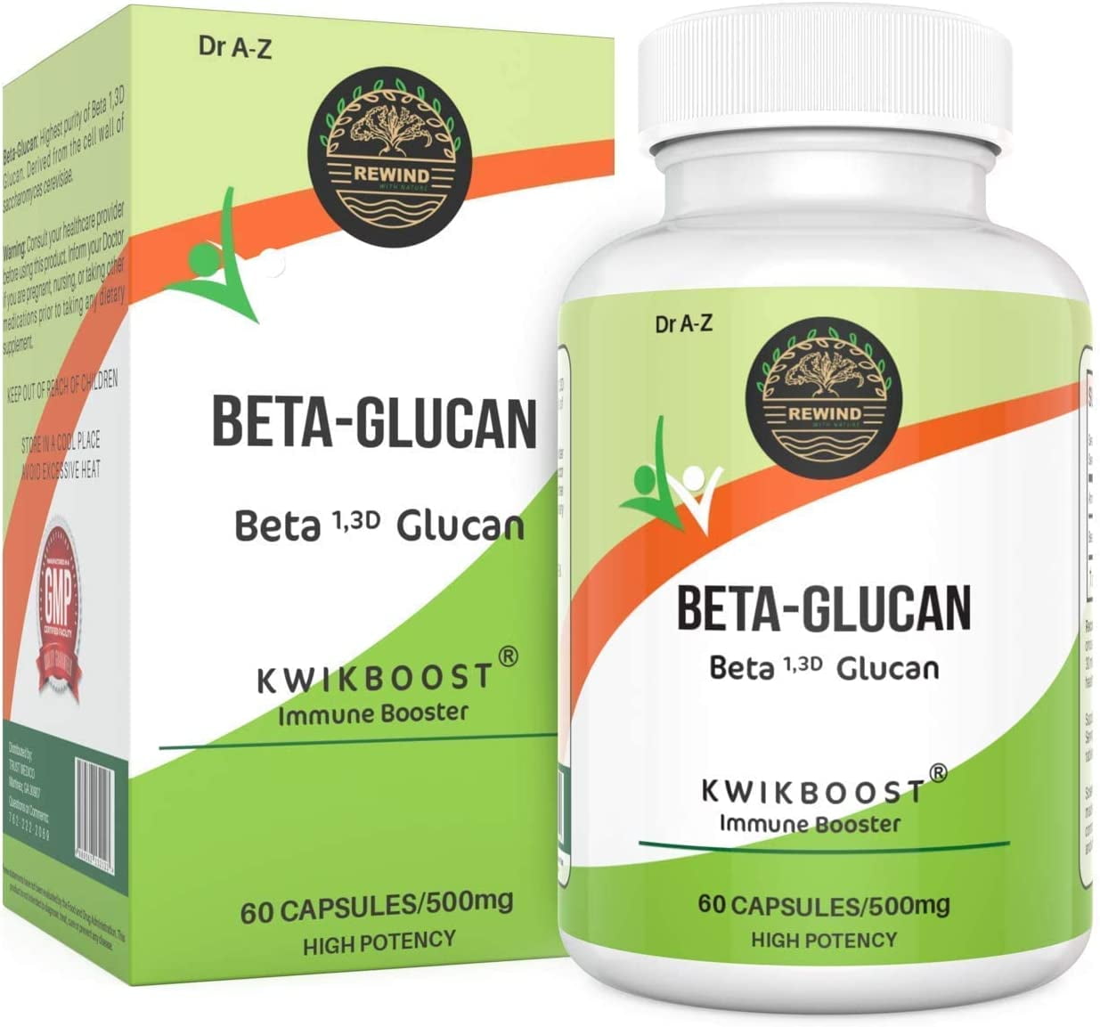 Beta Glucan Immune Booster Complex, Immune Support Capsules - Walmart.com
