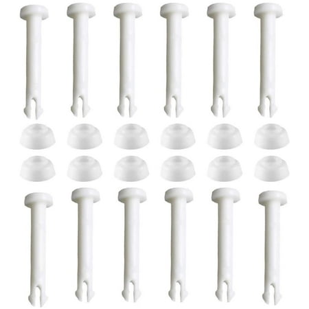 12pcs Plastic Pool Joint Pins with Extra Rubber Seals Pool Replacement ...